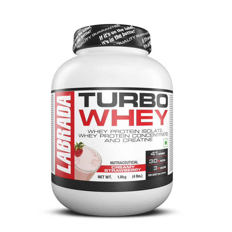 TURBO WHEY - Isolate, Concentrate, and Creatine 1.8 Kg